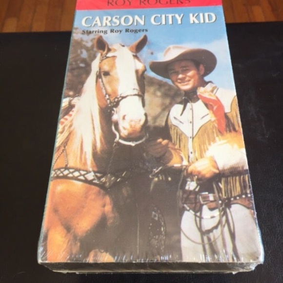 Other | Roy Rogers Carson City Kid Vhs | Poshmark